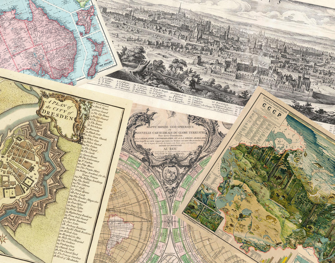 Antique maps reproduction – PrintsXXL