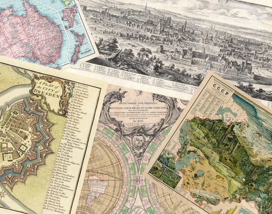 Antique maps reproduction – PrintsXXL